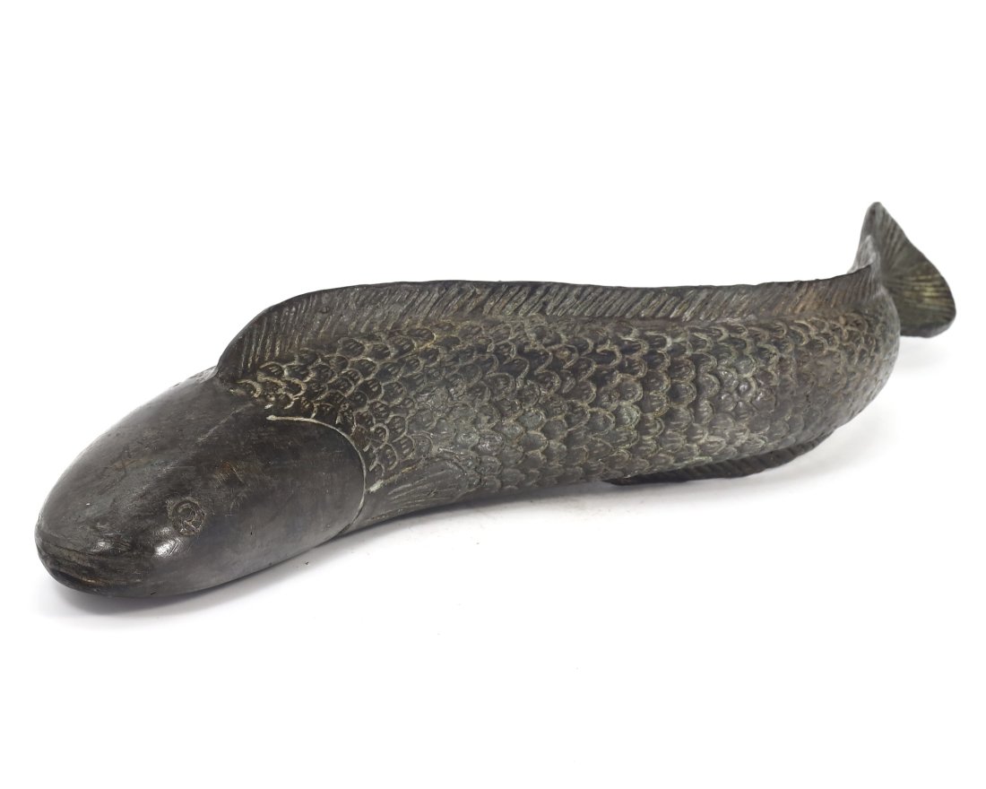 Southeast Asian Snakehead Fish Sculpture, Late 19th-early 20th Century ...