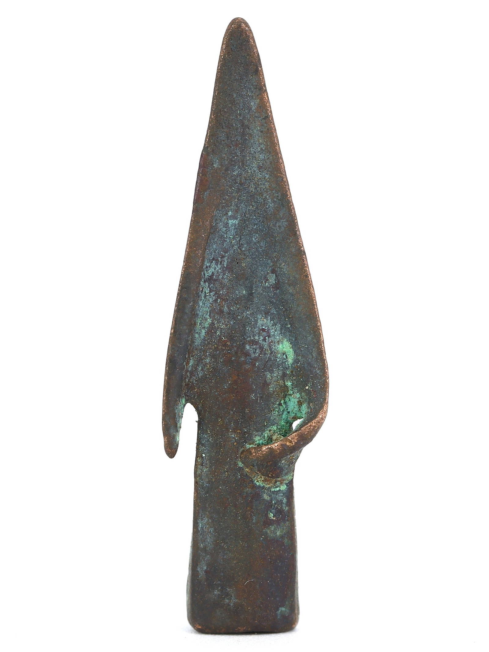 Ancient European Iron Age Bronze Arrowhead Auction