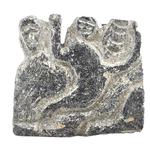 Collection Of Ancient Mesopotamian Chlorite Schist Carved Relief ...