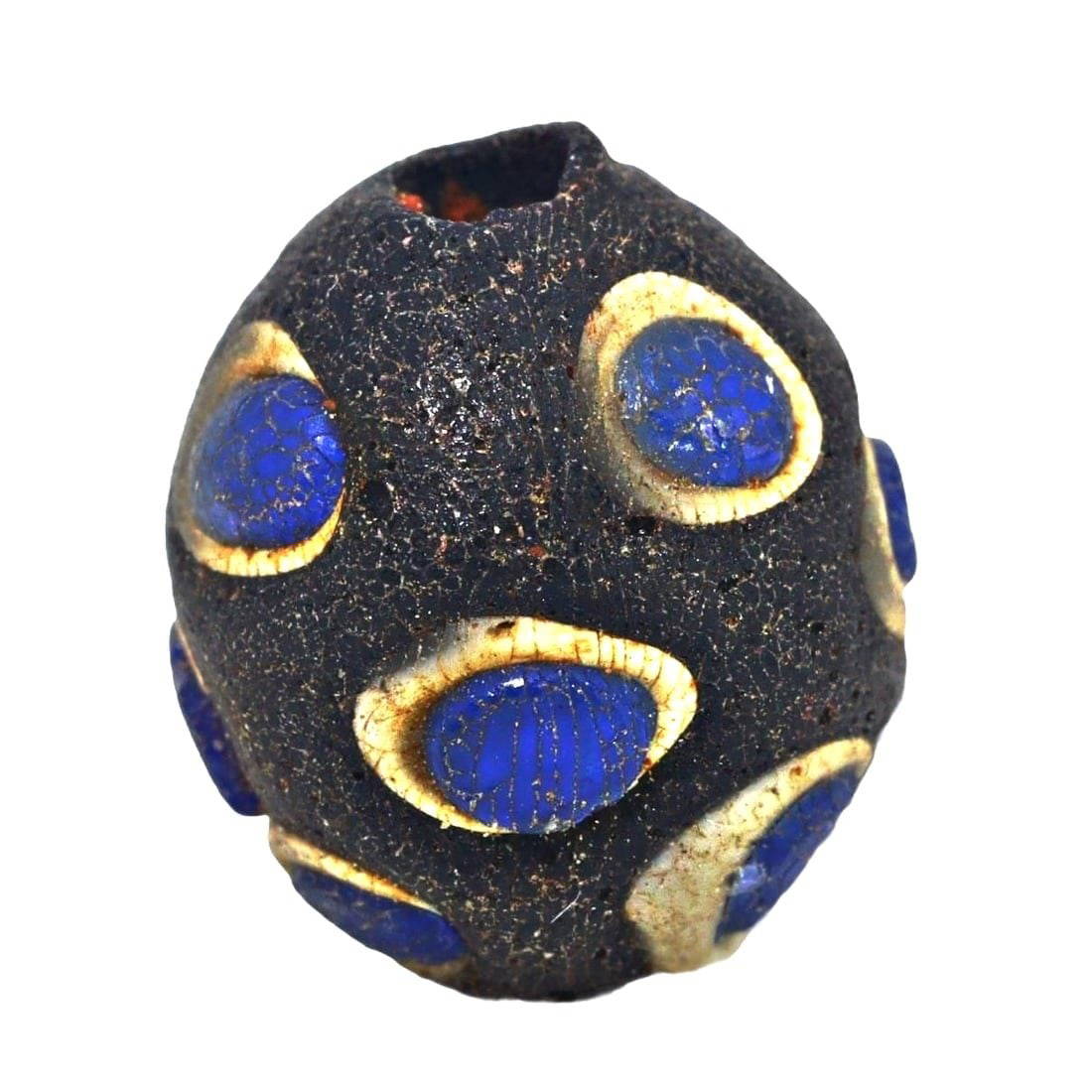 An Ancient Roman Eye Bead In Lapis Lazuli, Ca. 1st-3rd Century Ce Auction