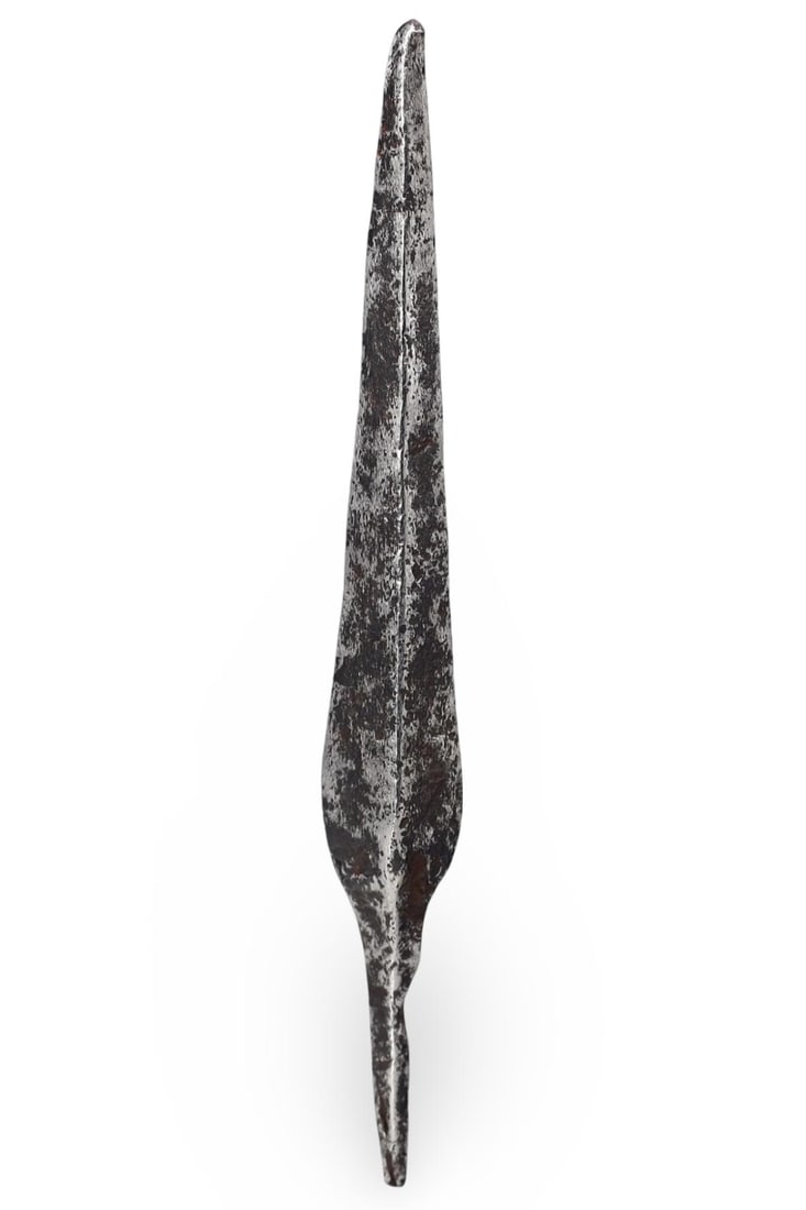 Ancient Roman Iron Javelin Head With Long Tang, 2nd-3rd Century A.d ...