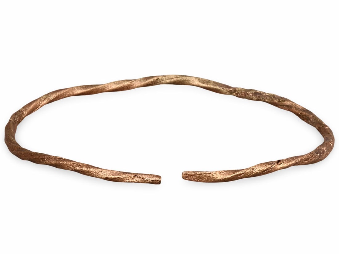 Authentic Ancient Medieval Viking / Celtic / Livonian Bronze Bracelet ...