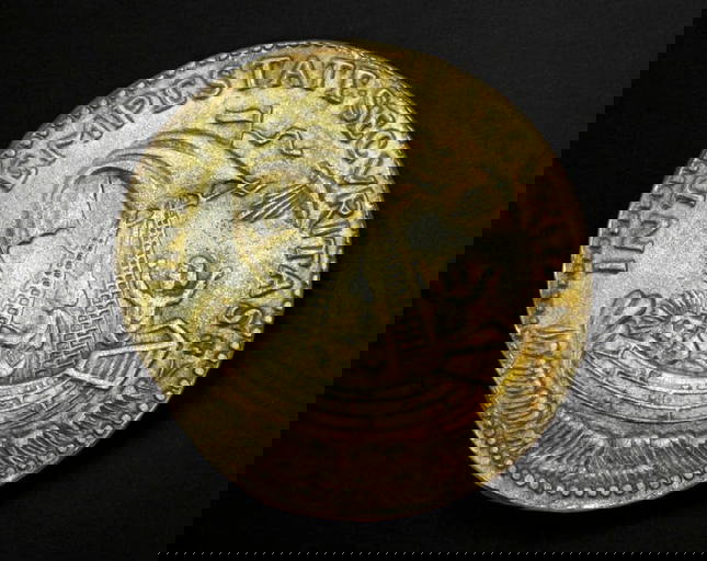 Italy: St. George & Ship Of Faith Token Brass Religious Jeton, C.18th ...