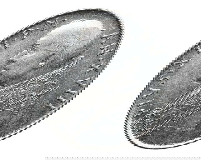 Vatican City: Pius Xii Faith And Cross 100 Lire Coin, 1956, Year Xviii, 28mm