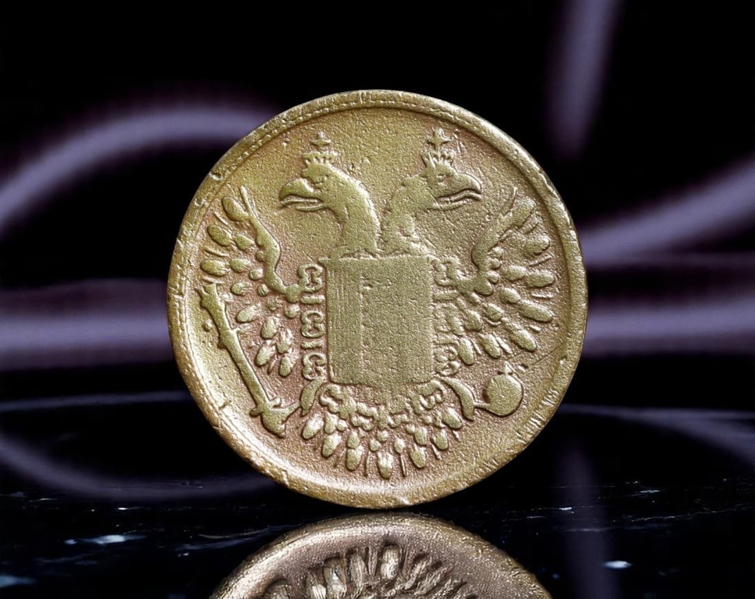 German States/nurnberg: Victoria - Double-headed Eagle Brass Play Token ...