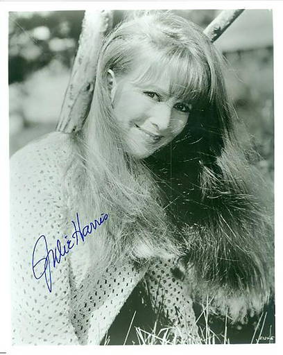Julie Harris 8x10 Signed Black And White Photograph