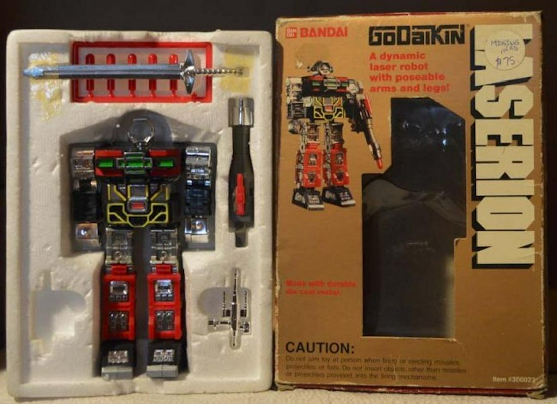 BANDAI GODAIKIN LASERION DIE-CAST LASER ROBOT #2 - Aug 21, 2021 | SMG ...