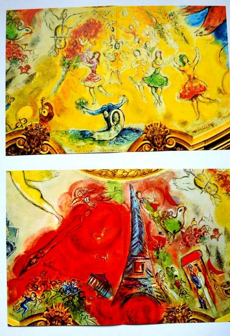 CHAGALL A SECTION FROM THE MURAL "PARIS OPERA" - Aug 22, 2021 | SMG ...