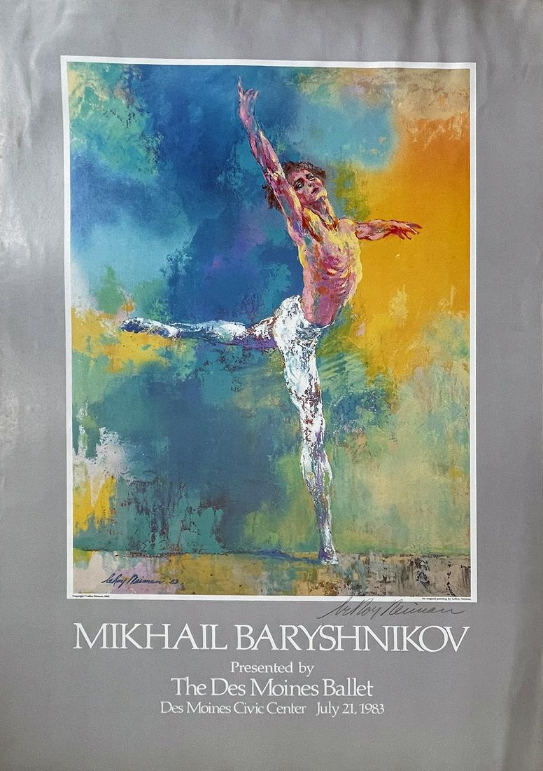 Leroy Neiman "mikhail Baryshnikov" Poster