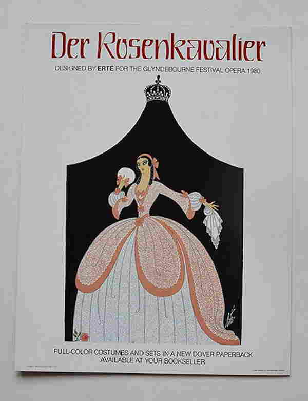 ERTE "DER ROSENKAVALIER" OPERA POSTER (#0702E) on Jan 10, 2022 | SMG ...