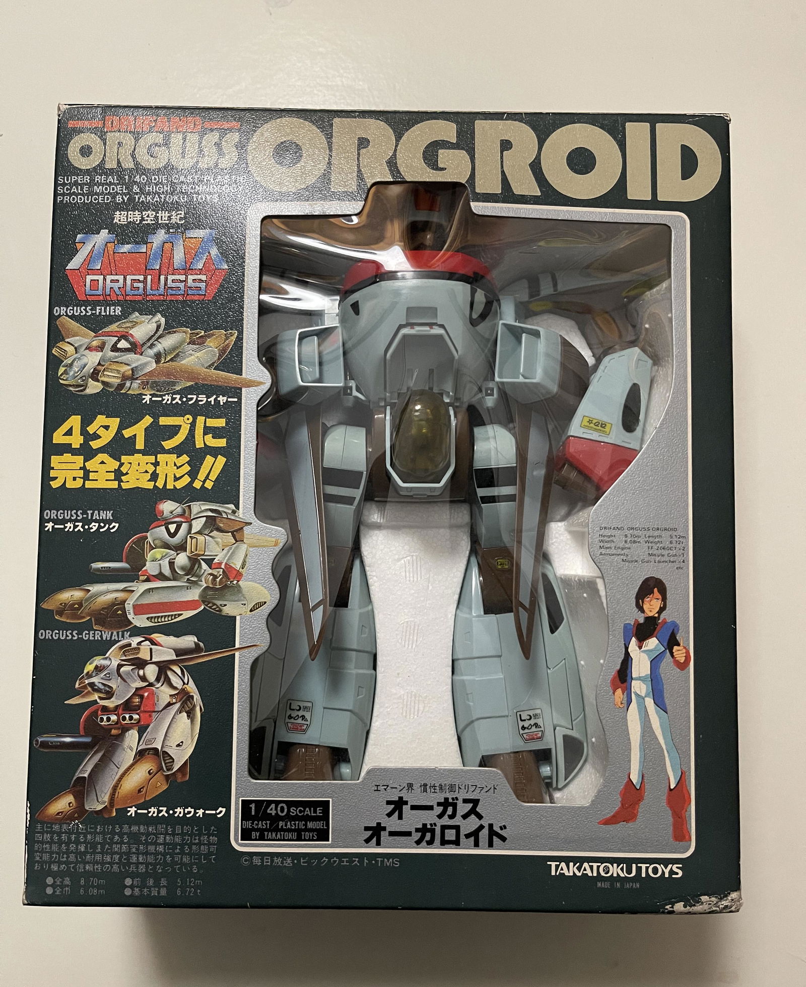 Drifand "orguss Orgroid" Action Figurine