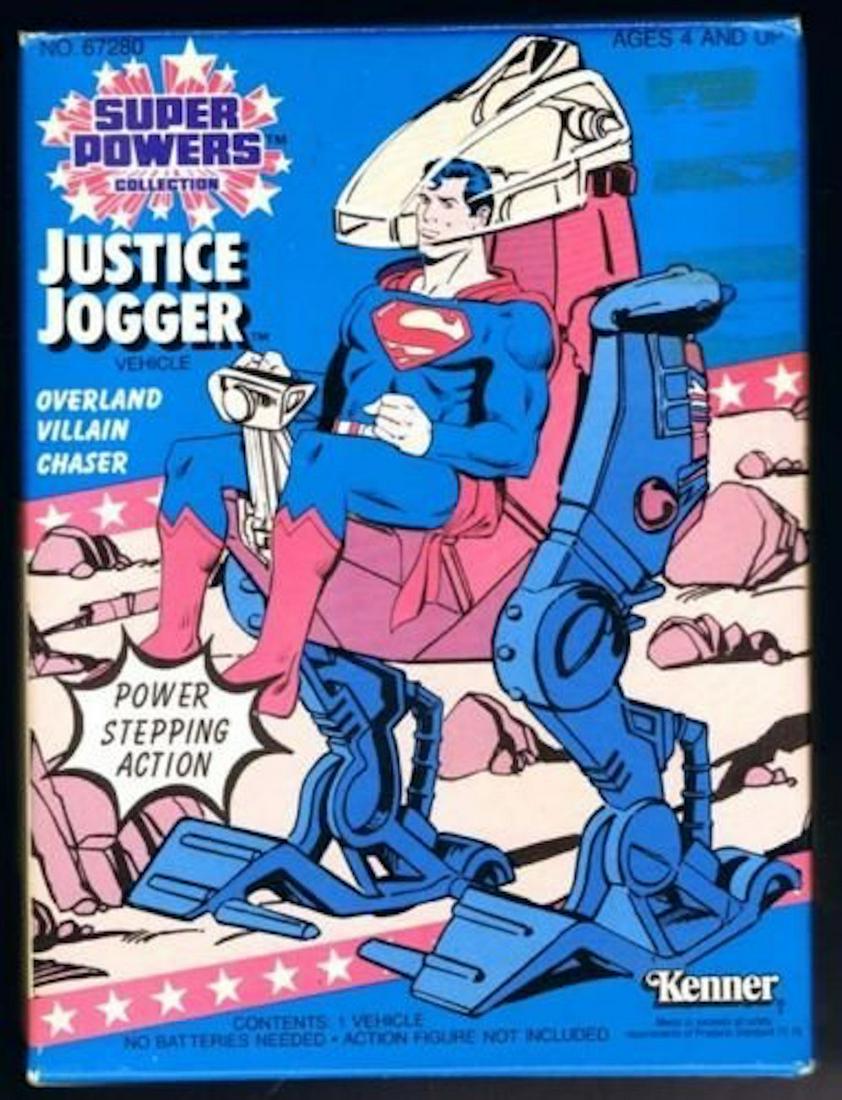 RARE DC COMICS SUPER POWERS JUSTICE JOGGER VEHICLE (#5513A) on Mar 06 ...