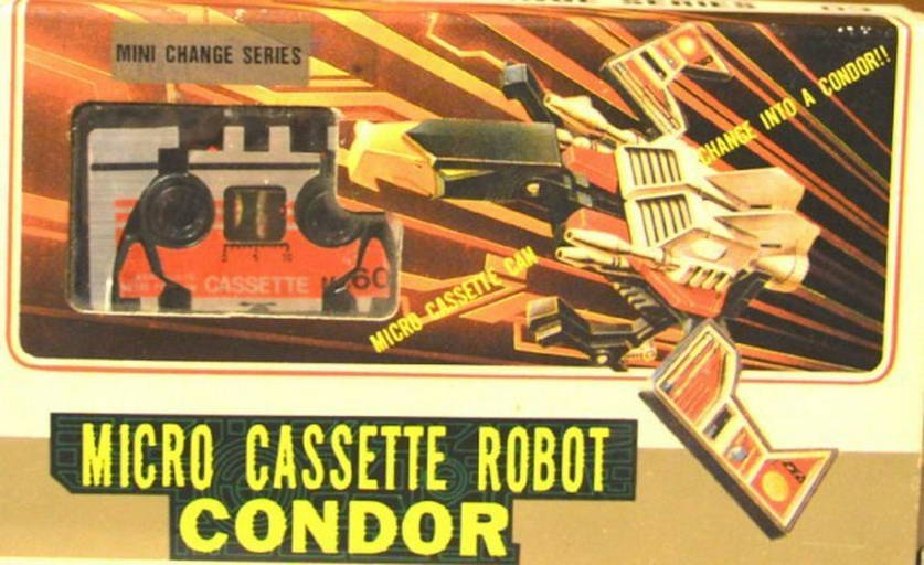 MICRO CASSETTE ROBOT CONDOR MINI CHANGE SERIES (CR) #2 (#5485) on Mar ...