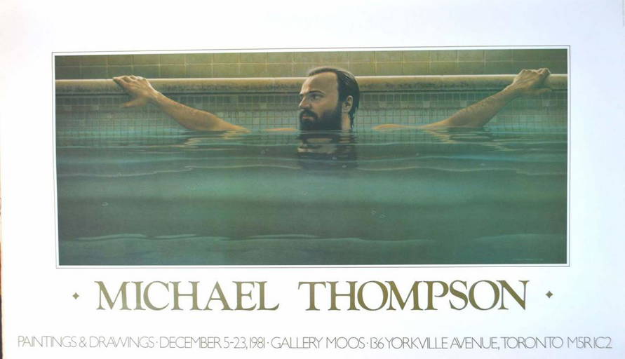 MICHAEL THOMPSON EXHIBITION POSTER (#0253K) on Jun 10, 2022 | SMG ...