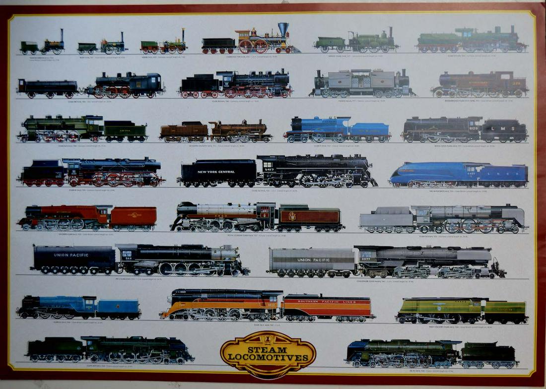 "STEAM LOCOMOTIVES" (VERY RARE) - Apr 09, 2023 | SMG Marketing in NY