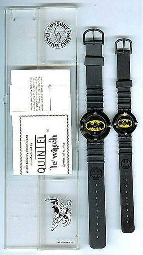 Batman Official Man's & Woman's Watch From Consort 1989