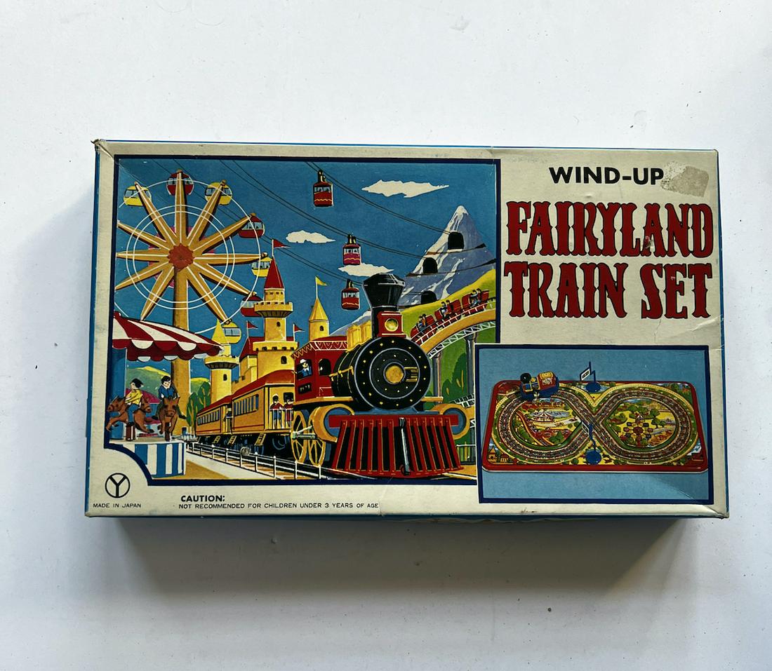 Wind - Up Fairyland Train Set Auction