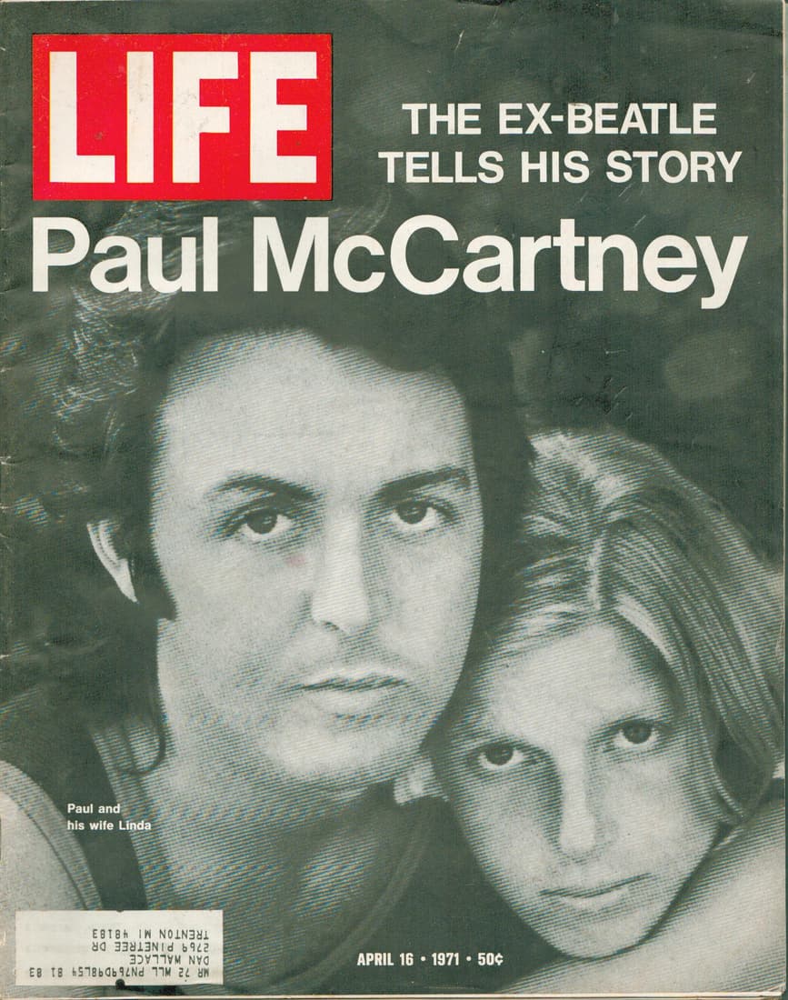 Life Magazine Paul Mccartney (1971)