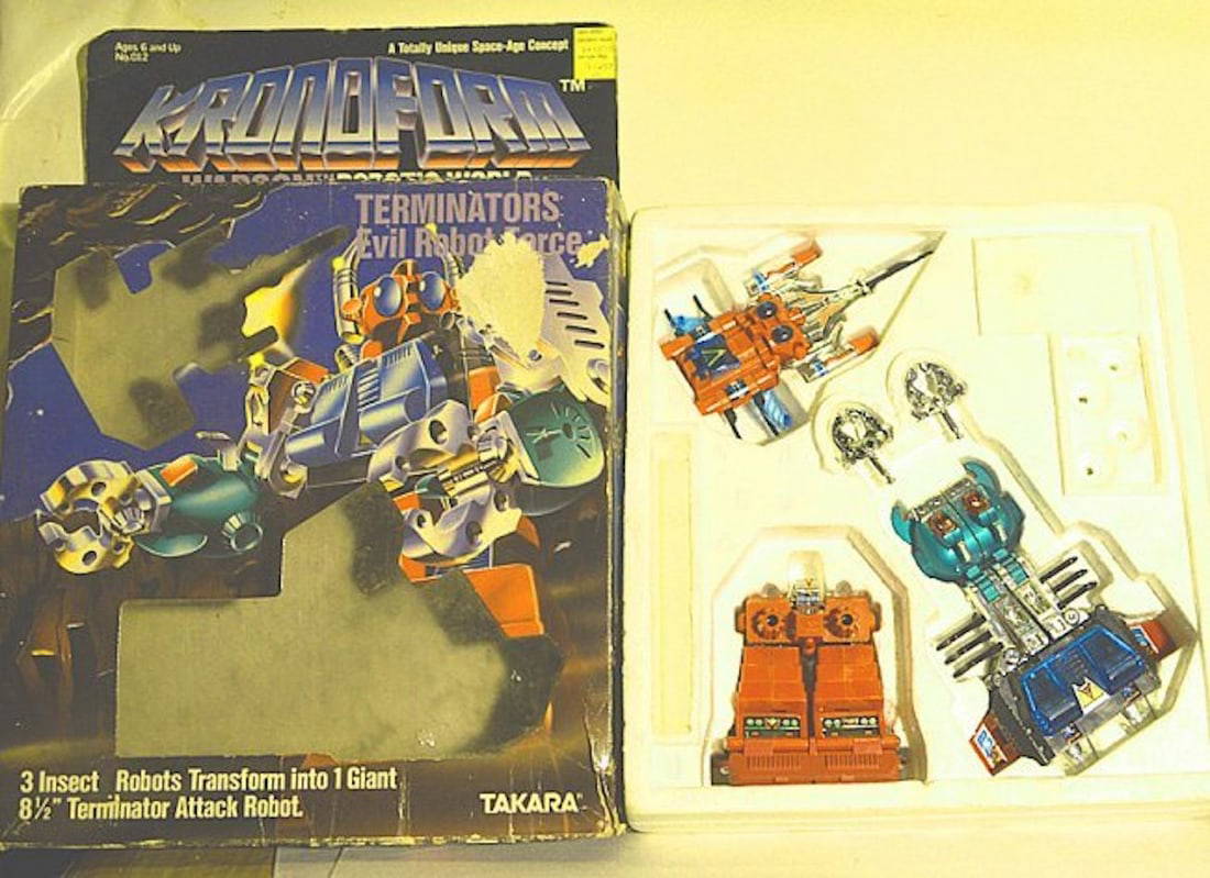 Takara Kronoform Wargon Robotic World (w/out Missiles Auction