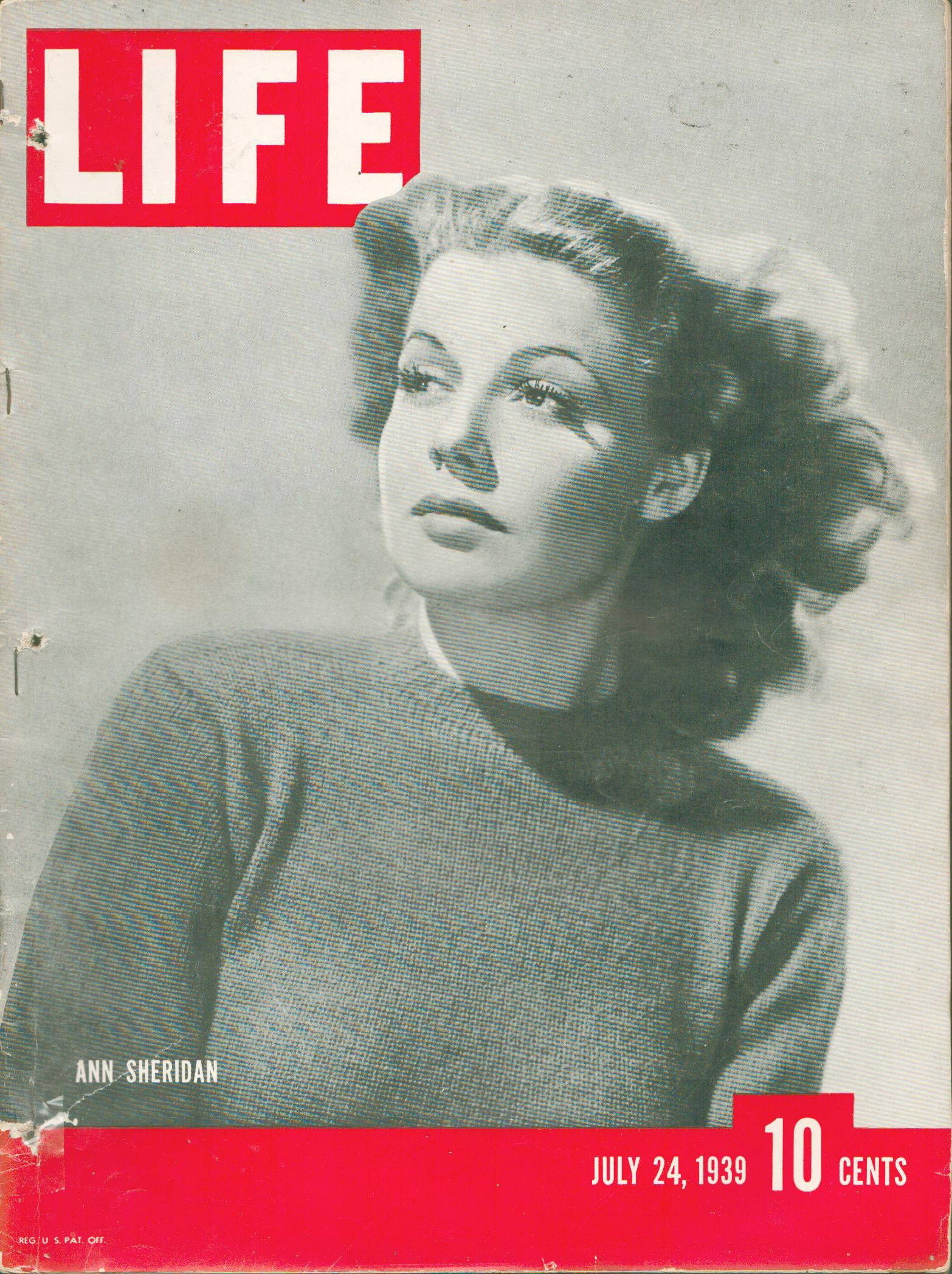 Life Magazine - Ann Sheridan (1939) Auction