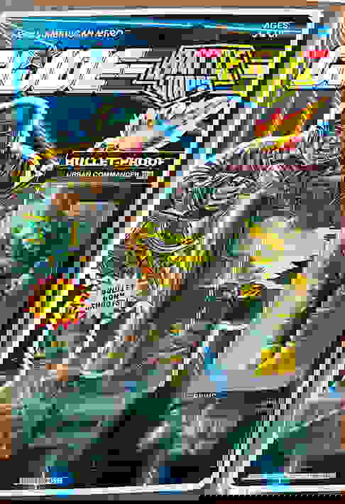 G.i. Joe Battle Corps "bullet-proof" Figurine On Card Auction