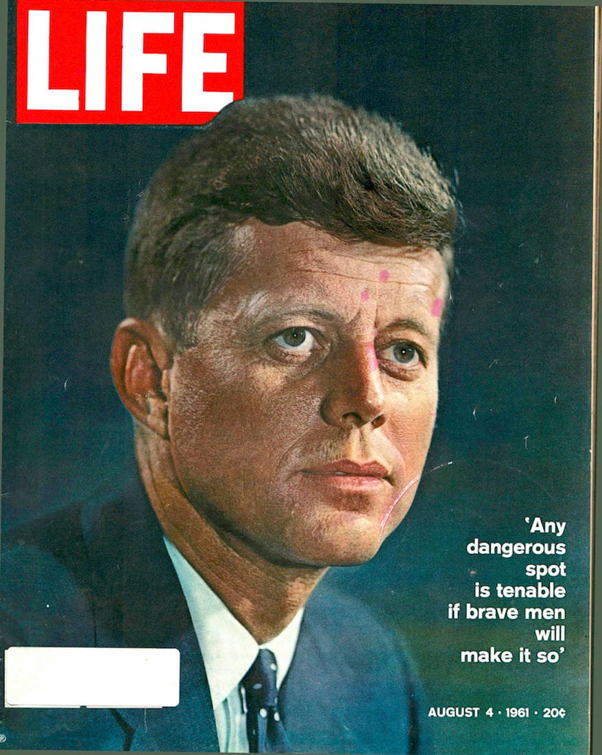 1961 Life Magazine W/ President Kennedy On The Front Auction