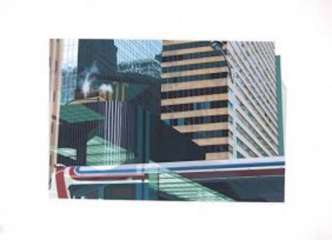 Yao Ching-jang (1941-2000) "houston" Serigraph Signed Auction