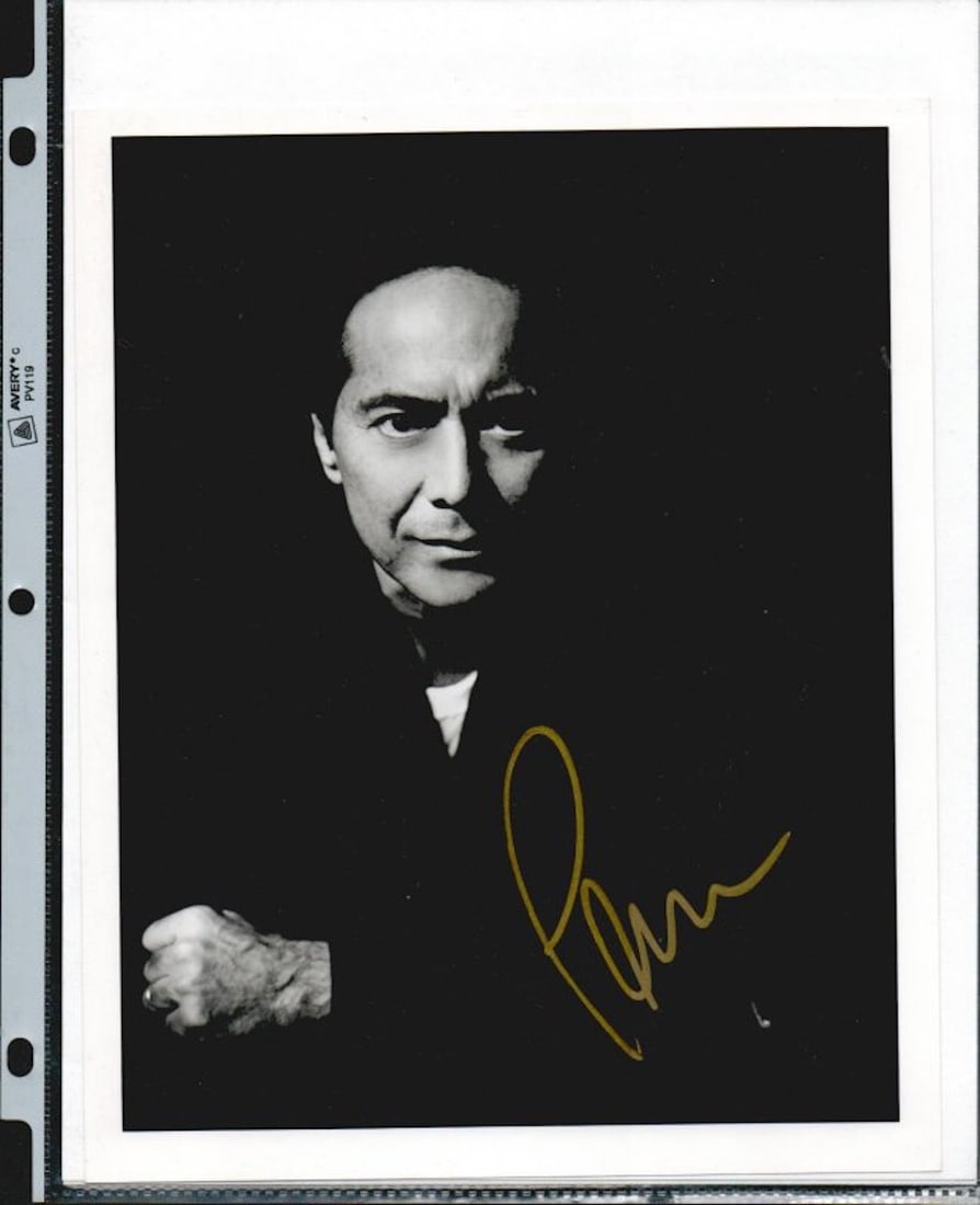 Paul Anka Signed 8 X 10 Photograph Auction