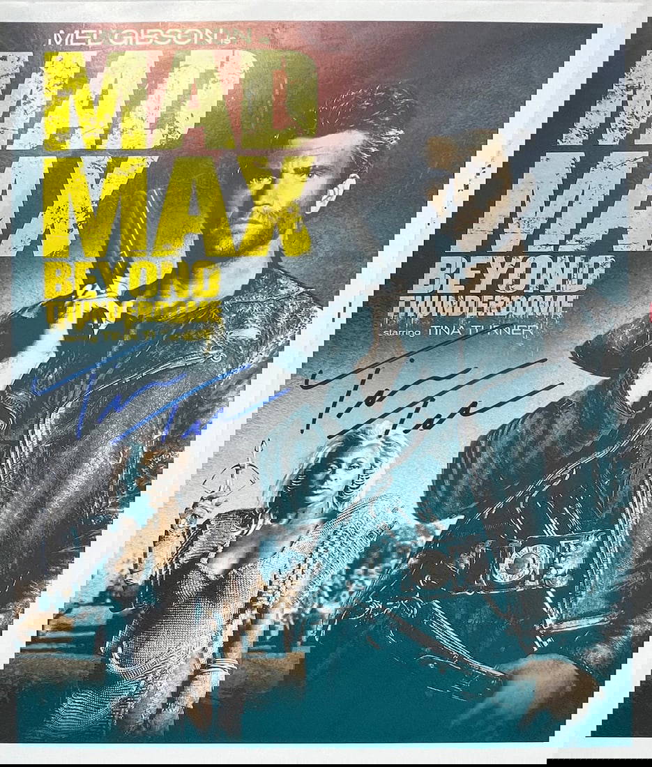 Tina Turner - 8 X 10 Signed Mad Maxx Beyond Thunderdome W/coa Auction