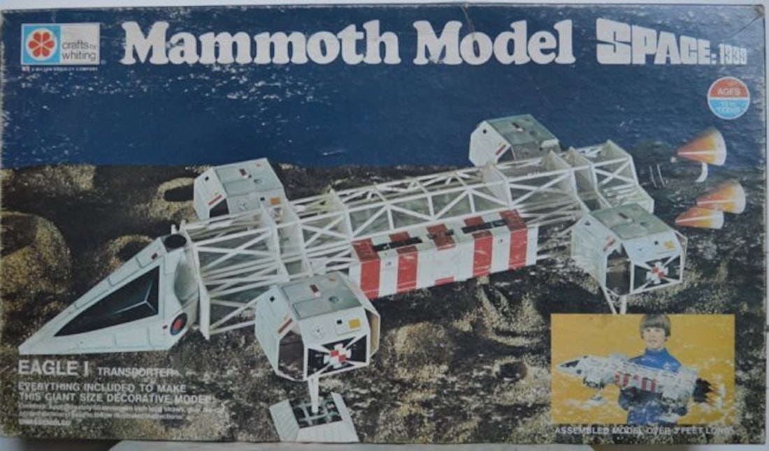 Mammoth Model Space:1999 (eagle 1) Model Kit Auction
