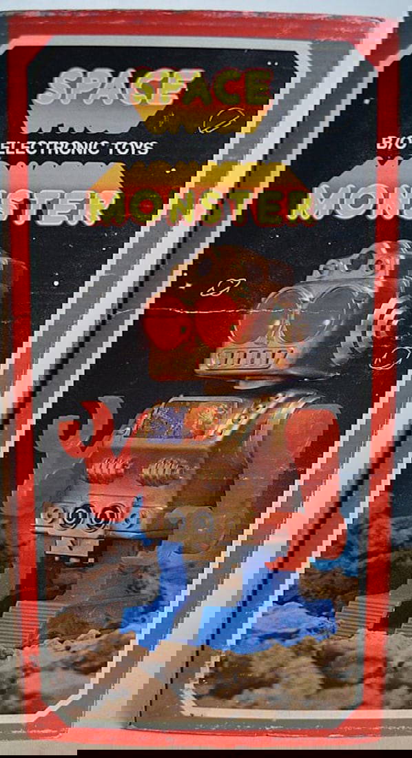 Space Monster W/ Lite Up Eyes & Electronic Sounds Auction