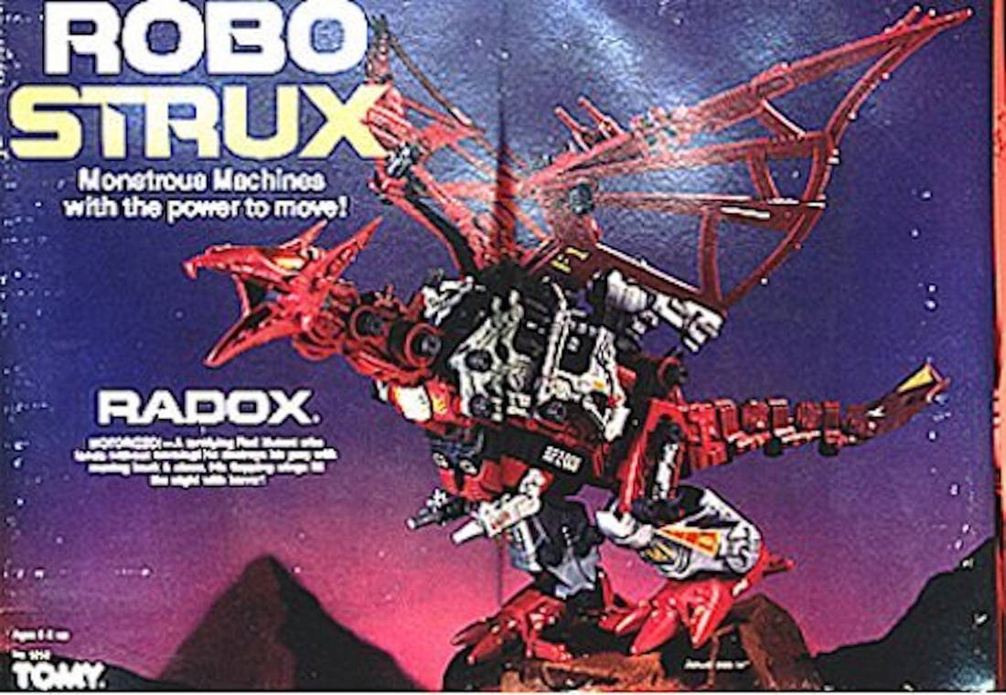 Tomy Robo Strux Monstrous Machines "radox" Auction