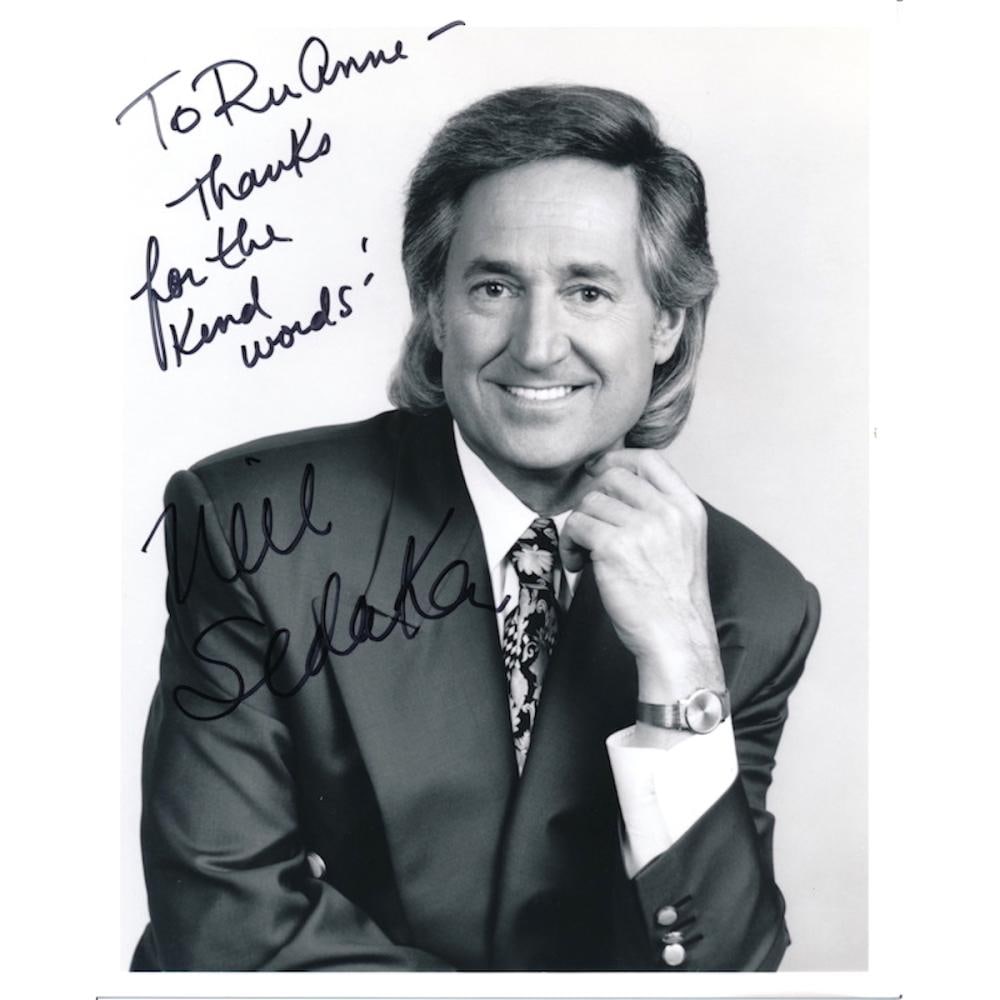 Neil Sedaka Autographed Photograph Auction