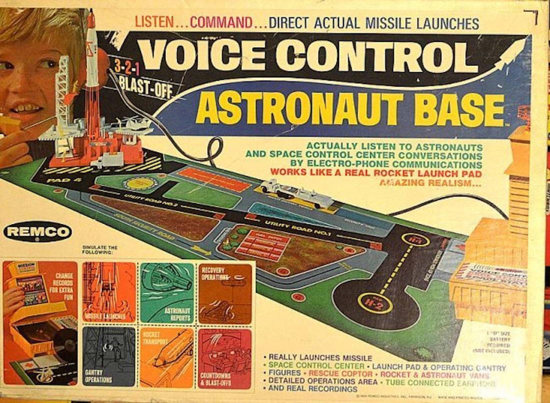 Voice Control Astronaut Base Auction