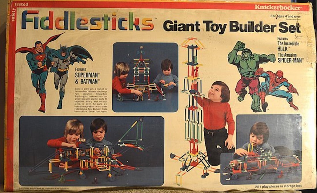 Fiddlesticks Giant Toy Builder Set Auction