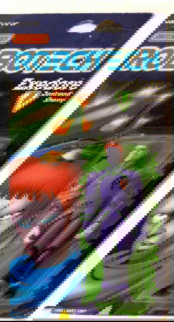 Robotech "exedore" Action Figurine On Card Auction