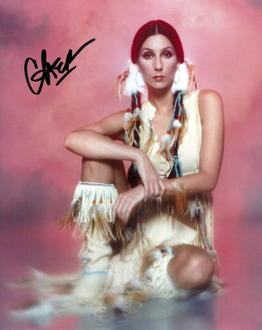 Cher - 8 X 10 Signed Photo W/coa Auction