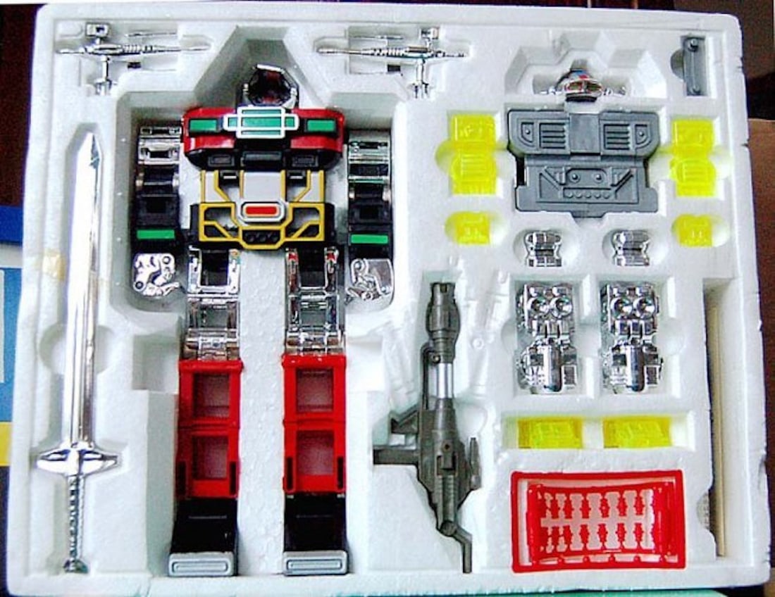 Bandai Godaikin "laserion" Die Cast Robot, Item #300025 Auction