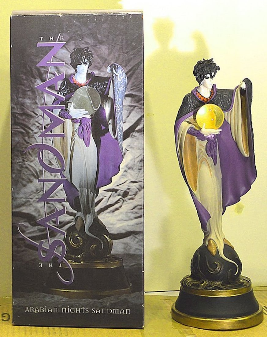 Sandman "arabian Nights" Statue Auction