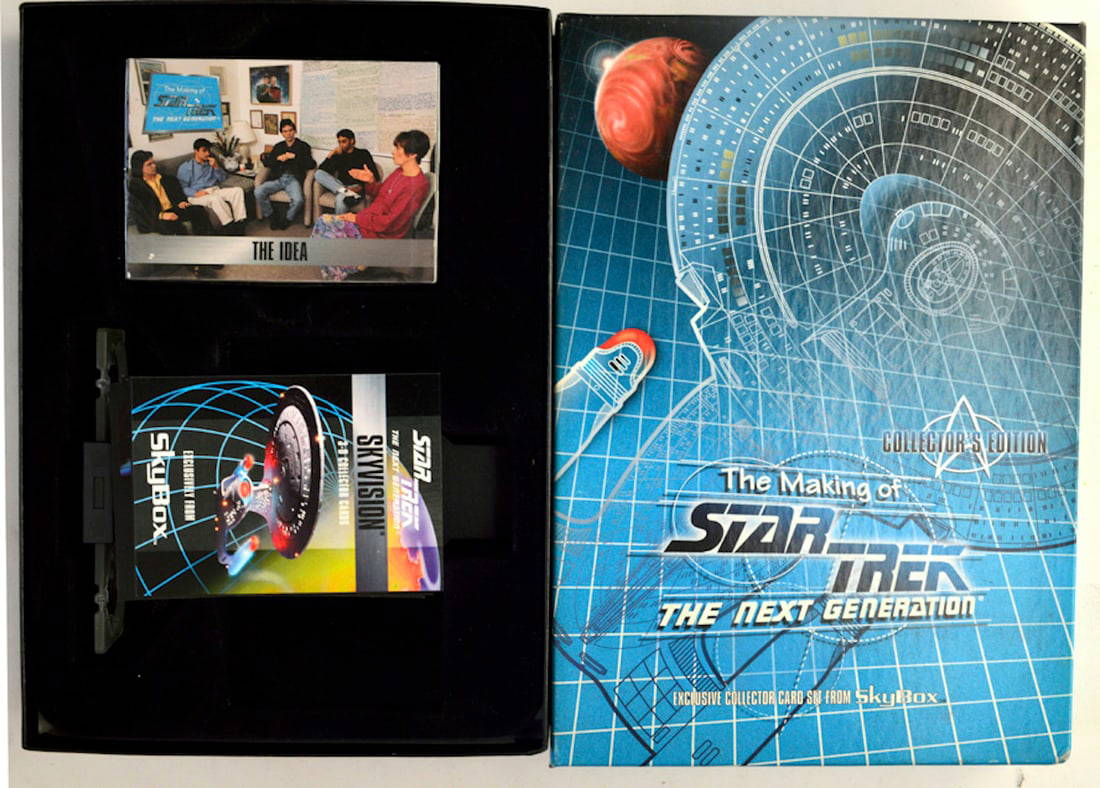 The Making Of Star Trek "the Next Generation" Card Set Auction