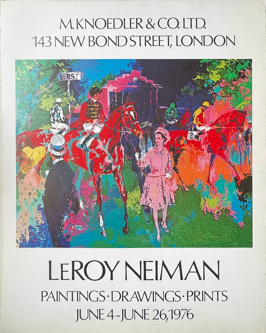 Leroy Neiman - "the Queen" Poster Auction