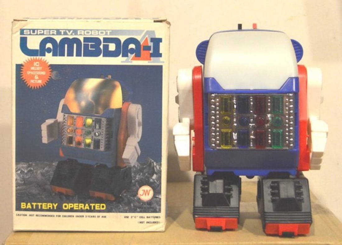 Battery Operated Super Tv- Lambda-i Robot Auction