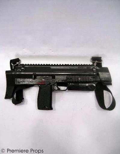 Underworld: Evolution Black Mp7 Machine Gun Prop