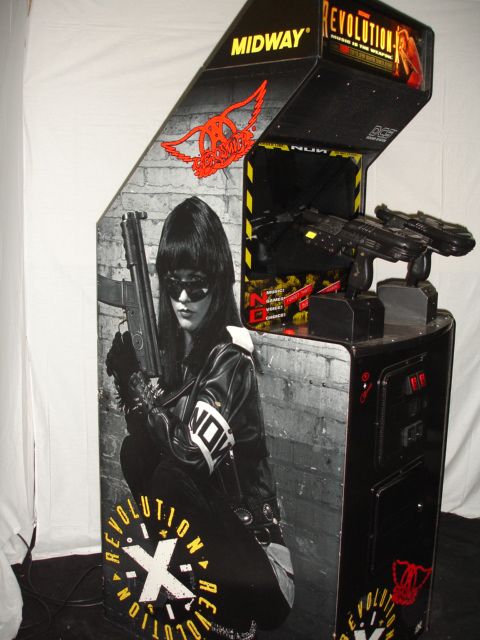 Revolution X Arcade Game