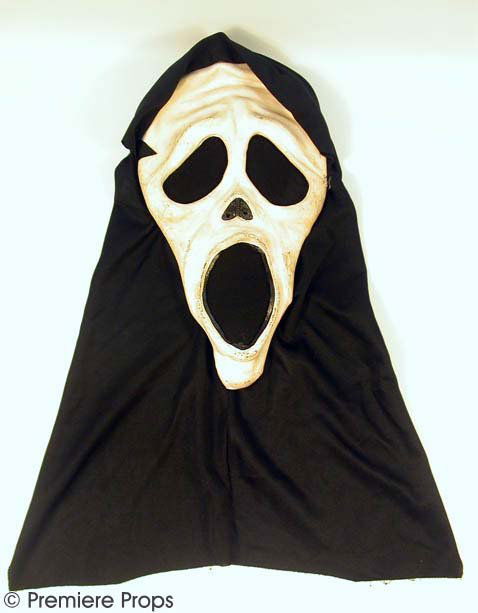 1007: SCARY MOVIE Killer's Hero Screaming Mask