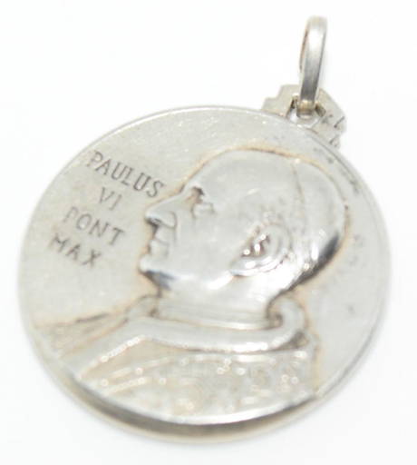 800 Silver Paulus Vi Pont Max Pendant