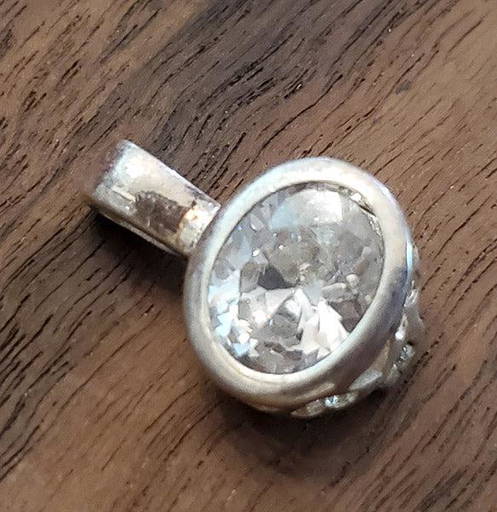 Sterling Silver Oval Opening Pendant - Aug 20, 2022 | One of a Kind ...