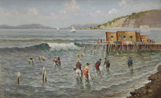 Raimondo Scoppa (1820 1890) Marina Napoletana