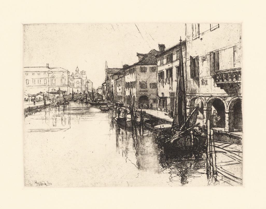 Stephen Parrish, Venice, Etching - Sep 28, 2019 | The Old Print Shop ...
