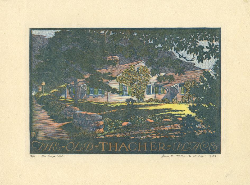 James D. Havens, On Cape Cod, Woodcut - Jun 06, 2020 | The Old Print ...
